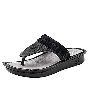 Alegria Vanessa Womens Sandal Black Upgrade 8 M US