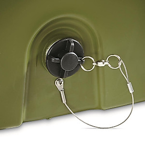 Guide Gear Ice Chest Camping Cooler Large and Rotomolded 90 Quart, Grizzly Bear Resistant Tan/Green