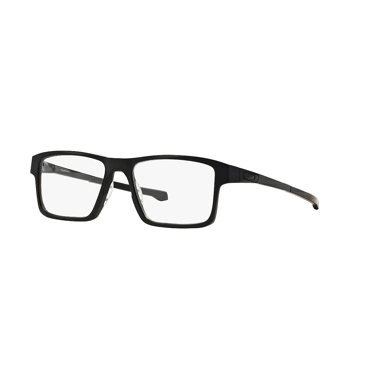 Oakley Men's OX8040 Rectangular Prescription Eyewear Frames, Satin Black, 54mm