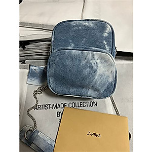 Kpop Bangtan Boys ARTIST BAG J Hope Denim Jeans Bags Meet The Side And Side Mini Bag Women Girls Shoulder Bag