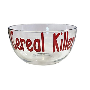 Dad's Bowl, Personalized Glass Dish, Ice Cream, Cereal or Snacks, Customized