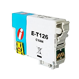 INK4WORK 4 Pack Remanufactured Ink Cartridge Replacement for Epson 126 T126 for Workforce 435 520 545 635 645 WF-3520 WF-3530 WF-3540 WF-7010 WF-7510 WF-7520 (B/C/M/Y)
