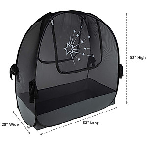 Aussie Cot Net - Baby Crib Tent and Travel Crib Tent to Keep Baby from Climbing Out - Premium Net Cover - See Through Crib Netting - Nursery Mosquito Net Tent