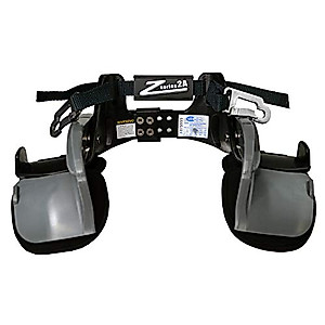 Z-Tech Series 2A SFI 38.1 Head and Neck Restraint Certified Black/Gray One Size Fits All