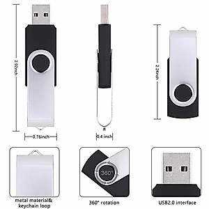 100pcs 2GB Custom USB Flash Drive with Personalized Logo for Promotion, Customized USB Thumb Drive, Bespoke Bulk USB Drive (10 Color Options)