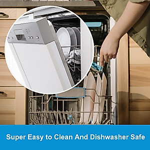 CUTIECLUB Pack of 4 Ice Cream Pint Containers and Lids for Ninja CREAMi Breeze NC100 & NC200 Series CREAMi Ice Cream Makers, Replacement Cups BPA-Free & Dishwasher Safe