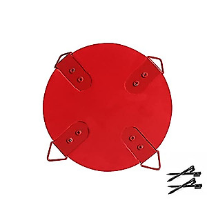 YLSMILE Fake Fire Hydrant for Dogs to Peed on, Dog Fire Hydrant Pee Post, 14.5" Backyard Decor Outdoor Statues Firefighter Gifts for Men (14.5")