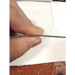 Clear Plastic Vinyl Fabric 04 Gauge - 60 Gauge Sizes by The Yard DIY Table Covers Machinery Recreational Use Waterproof Covering Lining (40 Gauge)(Marine Grade)