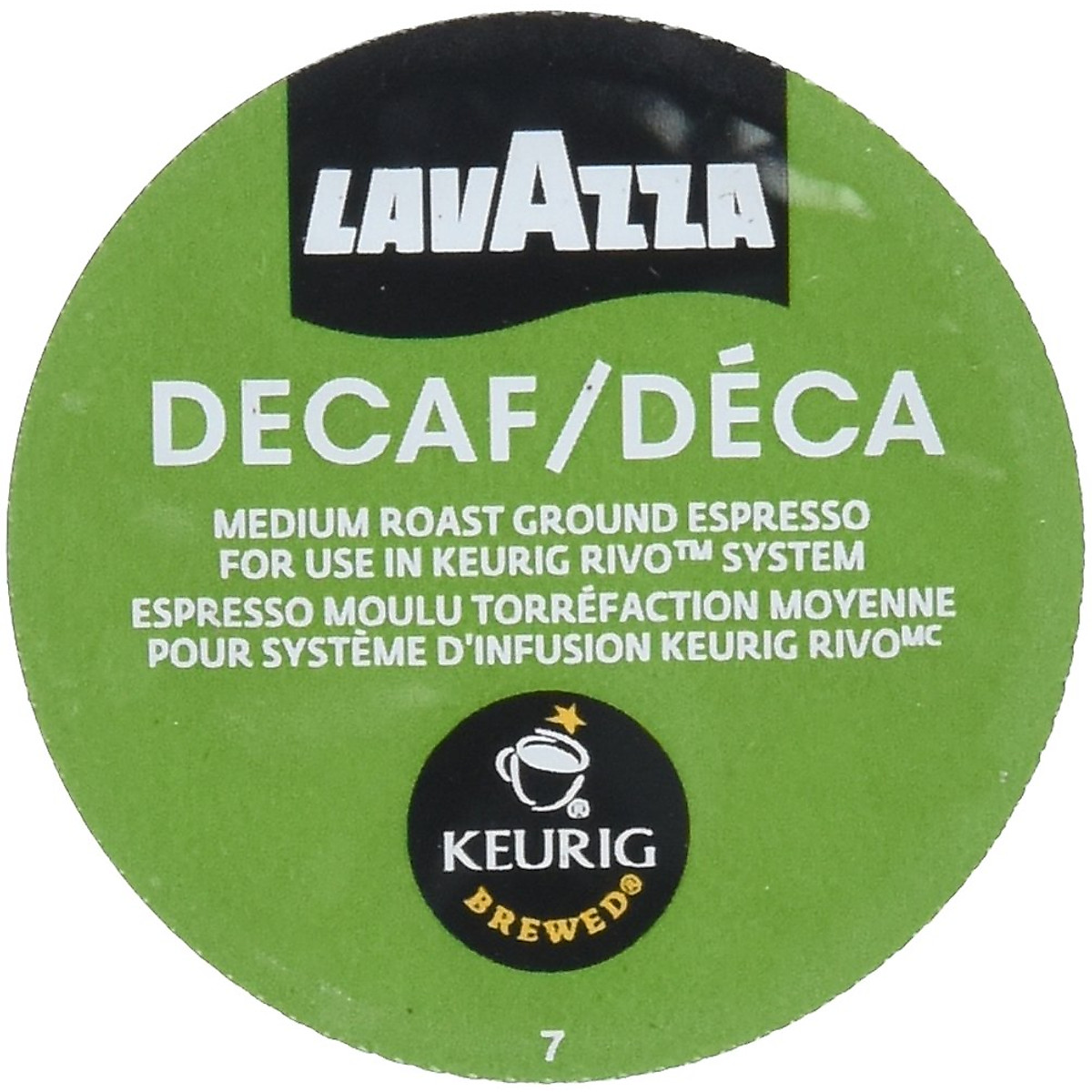 Lavazza Espresso Decaf Keurig Rivo Pack, 18 Count