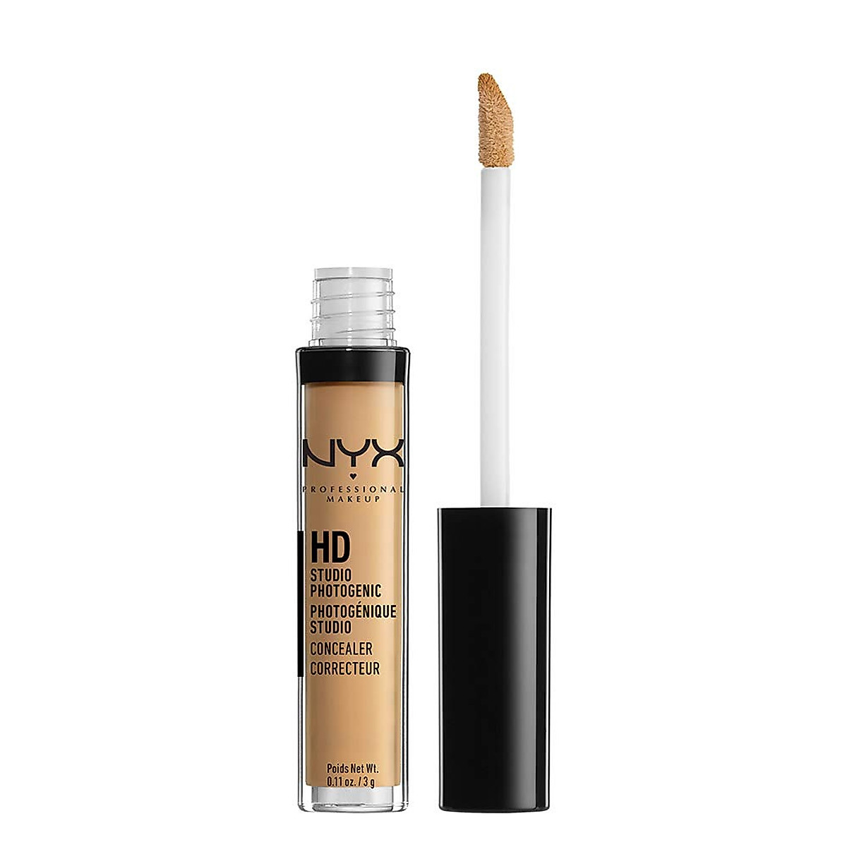 NYX PROFESSIONAL MAKEUP HD Studio Photogenic Concealer Wand, Medium Coverage - Caramel