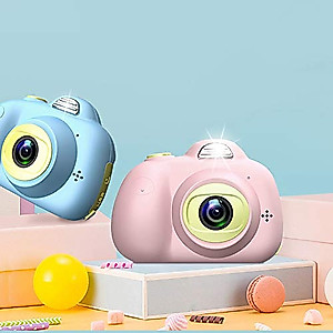 LKYBOA Children's Camera Can Take Pictures Digital Camera Baby High-Definition Small SLR Girl Birthday Gift (Color : A)