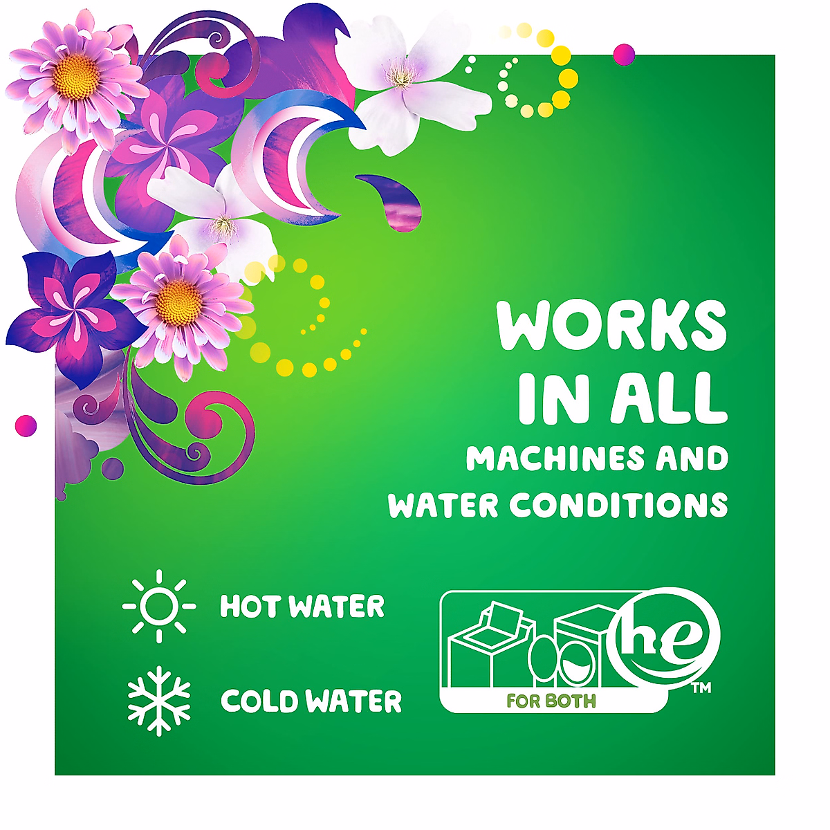 Gain Laundry Detergent Liquid Soap, Moonlight Breeze, 75 Fl Oz, Pack of 2