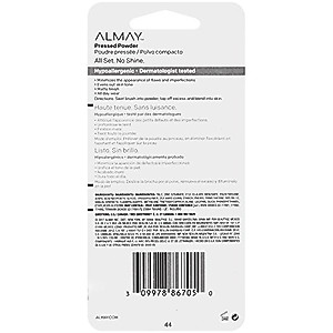 ALMAY Pressed Powder Deep Like Me (Packaging May Vary)