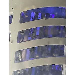 PIC LED Bug Zapper Light Bulb, Compact Mosquito Zapper, Electric Insect Killer, White, Fit Standard Bulb Socket, Kills Bug on Contact, Bug Catcher for Home, 2 Pack