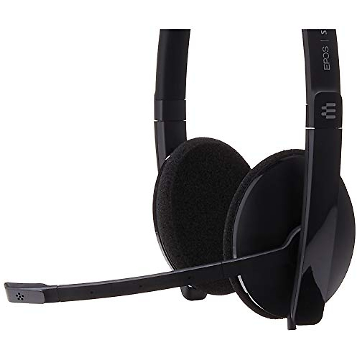 Sennheiser SC 160 USB (508315) - Double-Sided (Binaural) Headset for Business Professionals | with HD Stereo Sound, Noise Canceling Microphone, & USB Connector (Black), Black