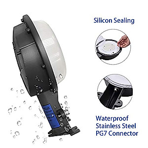 BBMI LED Barn Light, Dusk to Dawn Yard Light with Photocell, 35Watts, 5000K 5000lm Daylight, Outdoor Security Light for Area Lighting, DLC & ETL Listed