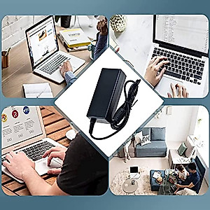 Guy-Tech AC/DC Adapter Compatible with Polycom VVX 300 VVX 310 VVX 400 VVX 410 500 600 VoIP IP SIP Business Media Phone Power Supply Cord Charger