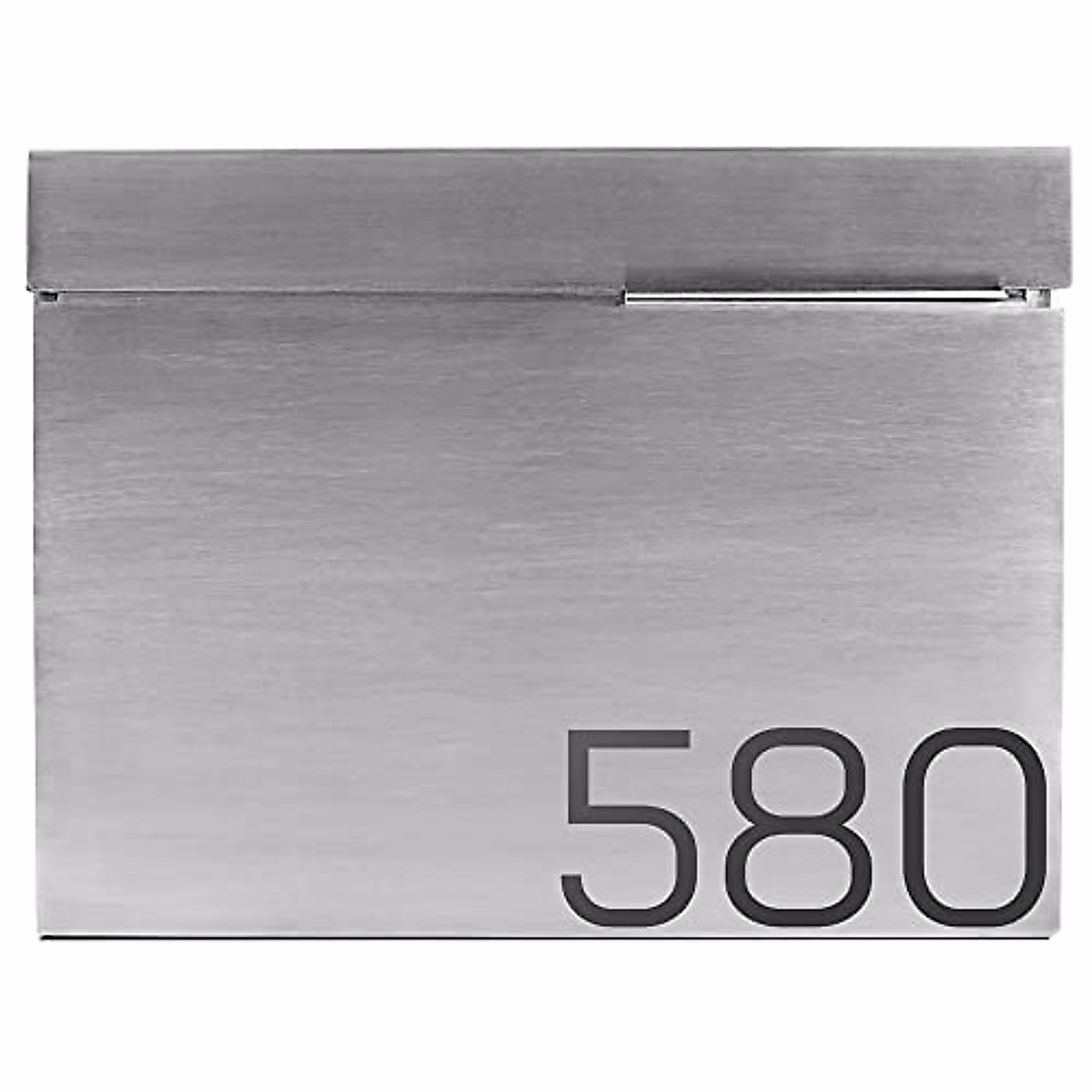 Stainless Steel Wall Mounted Mailbox, Custom Mailbox, Herman Mailbox by Movo Home (Large)