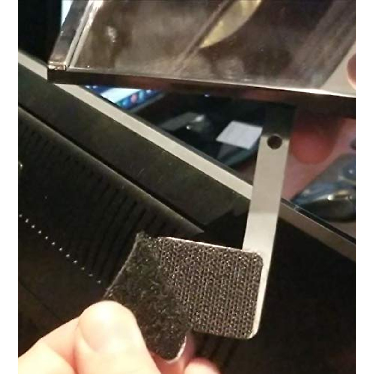 Definition Wide Angle Rear View Mirror for PC Monitors or Anywhere: EX Large by ModTek (2 Pack)