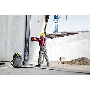 Kärcher - Commercial Wet Dry Vacuum Cleaner - NT Tact Te 45/1 - Tact Filter Cleaning System - Compact Flat Pleated Filter - 10 Gallon