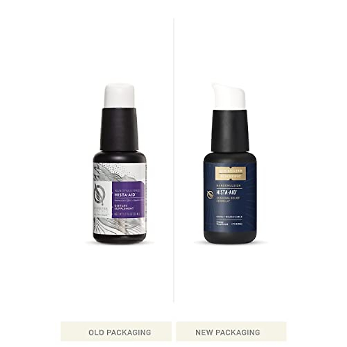 Quicksilver Scientific Nanoemulsified Hista-Aid - Flavonoids to Help Maintain Healthy Histamine Levels - Liposomal Vitamin C, DIM, Luteolin & Quercetin Liquid (50ml)