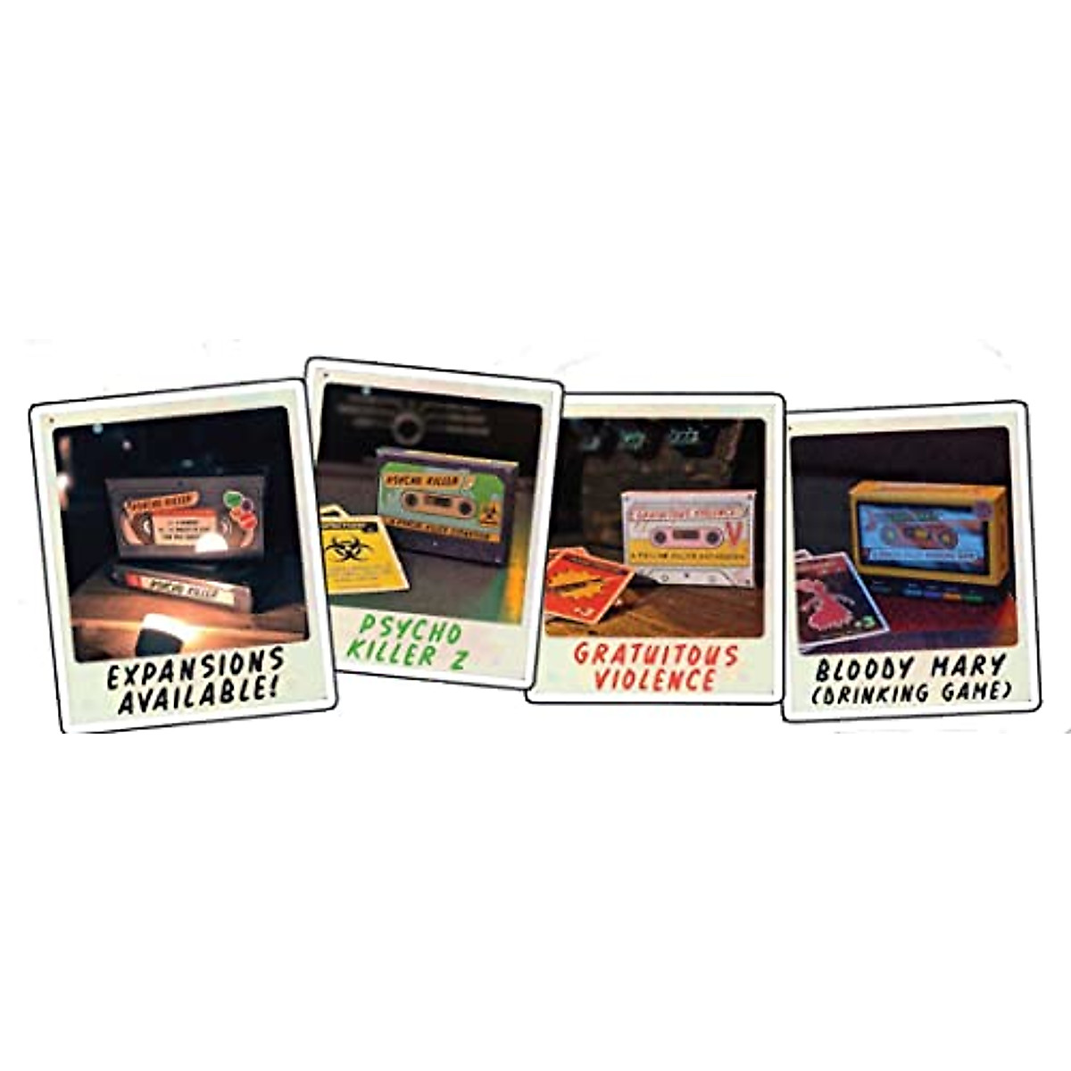 Escape Tabletop Games Psycho Killer, Fast-Paced, Hilarious and Strategic Party Game!