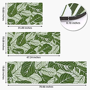 SEKECHIKU Kitchen Floor Mat Kitchen Rug (19.68*70.86)