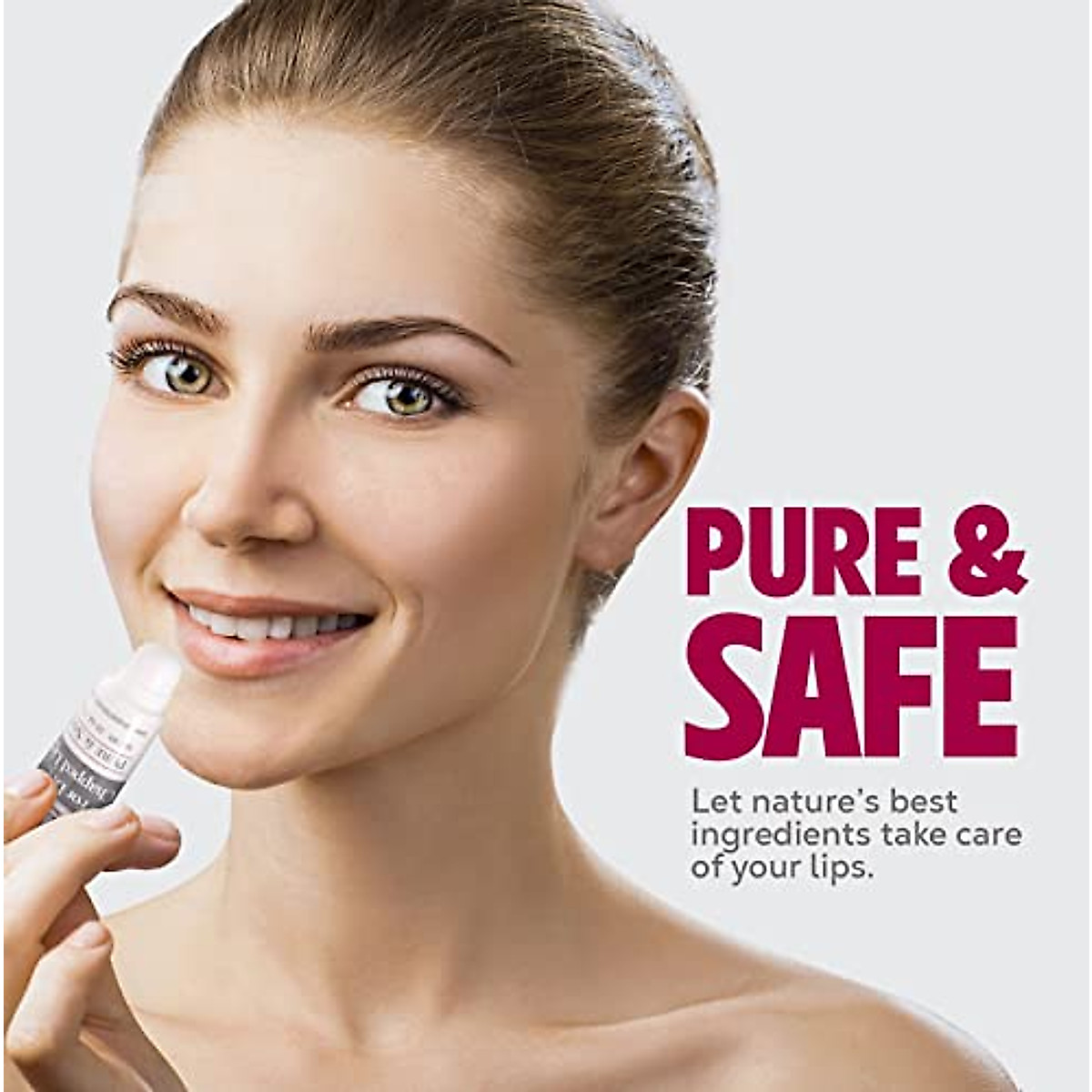 Organic Lanolin Lip Balm For Dry, Cracked, Chapped Lips By Superlan- Natural Lip Moisturizer With Ultra-Pure Medical Grade Lanolin & Jojoba Oil- Kosher Chapstick for Men Women & Children, 0.35oz (10g)