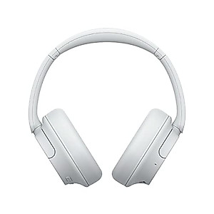 Sony WH-CH720N Noise Canceling Wireless Headphones Bluetooth Over The Ear Headset with Microphone and Alexa Built-in, White New (Renewed)