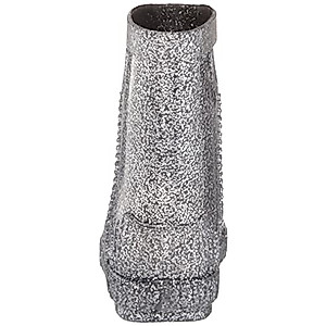 UGG Kids T DRIZLITA Rain Boot, Glitter Grey, 6 US Unisex Toddler