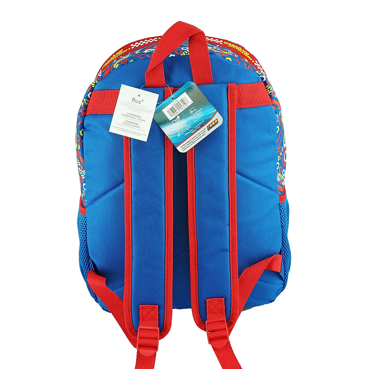 Ruz Disney Cars Large 3-D EVA Molded 16 Inch Backpack