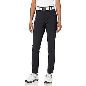 Callaway Women's Truesculpt Pull-On Tech Women’S Golf Pants, Stretch Fabric, Opti-Dri Technology, Eco-Friendly Ladies Performance Apparel (Sizes Xs-Xxl) , Caviar, Medium/32" Inseam