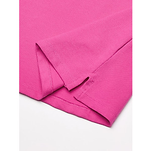 The Children's Place girls Uniform Pique Polo Shirt, Aurora Pink, Small US