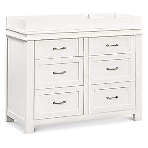 Namesake Universal Wide Removable Changing Tray (M0619) in Heirloom White