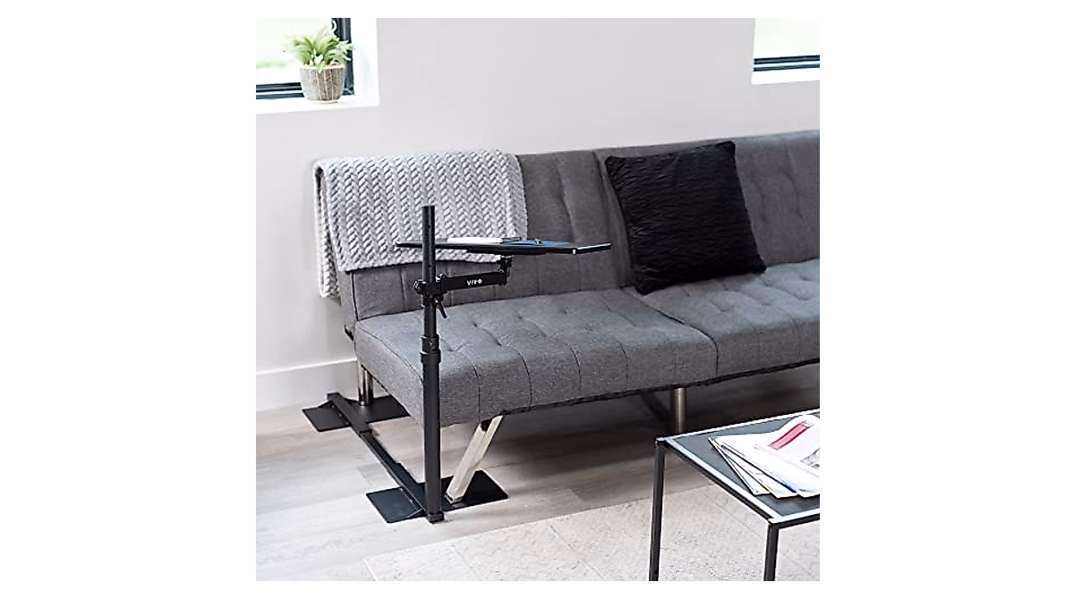 VIVO 20" Over Couch Swivel Table for Remote Work