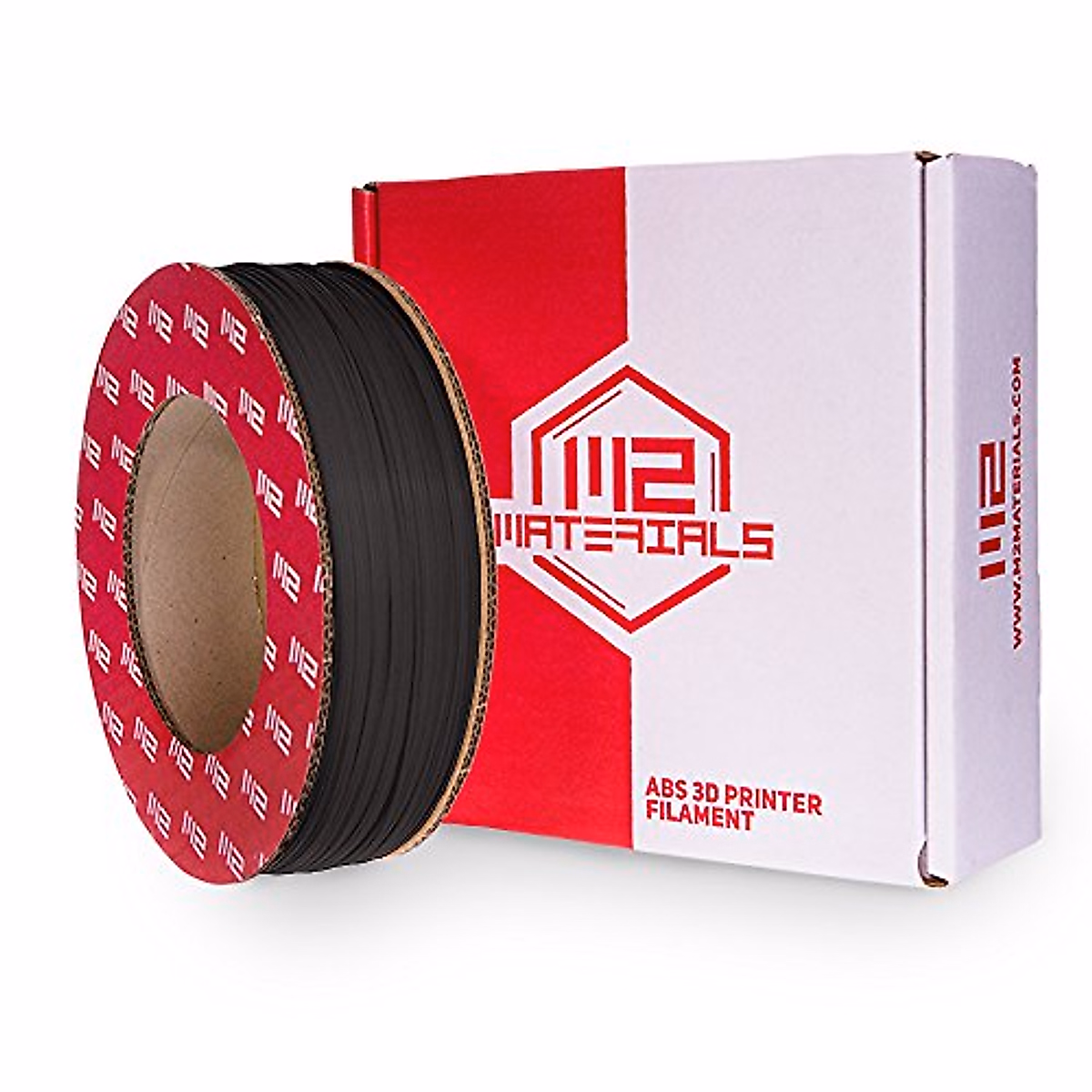 M2 Materials ABS Filament 56ci Stratasys Dimension 1200es/Dimension Elite/Fortus 250mc, Black