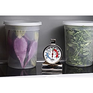 CDN RFT1 Proaccurate Heavy Duty Refrigerator Freezer Thermometer, ProAccurate Heavy Duty Refrigerator/Freezer Thermometer