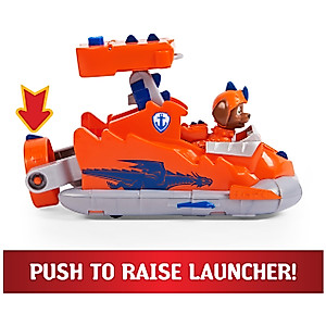 Spin Master 6063589 PAW Patrol Rescue Knights Zuma Transforming Toy Car with Collectible Action Figure