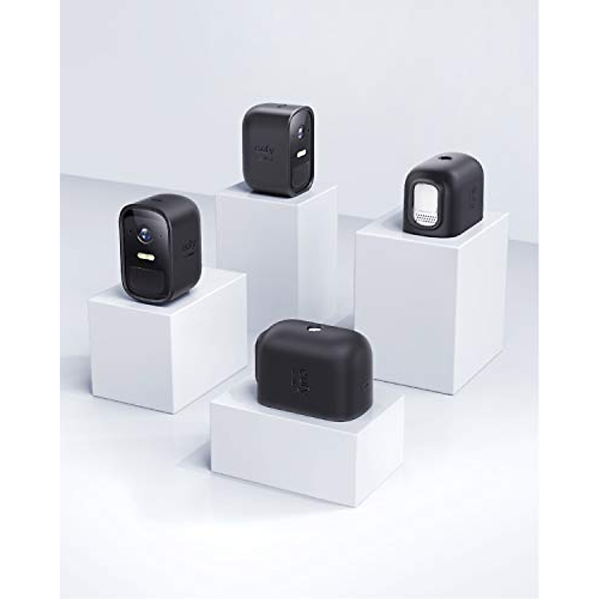 eufy security eufyCam 2C Skin (2-Pack), Protective Silicone Casing for eufyCam 2C & 2C Pro, Easy to Install, Protection Against UV Rays and Rain