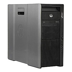 HP Z800 Workstation (Intel QUAD CORE Xeon 3.33GHz Processor, 1TB SSD, 4Tb HDD, 48GB RAM, USB 3.0, Windows 10 Pro OS) Black (Renewed)