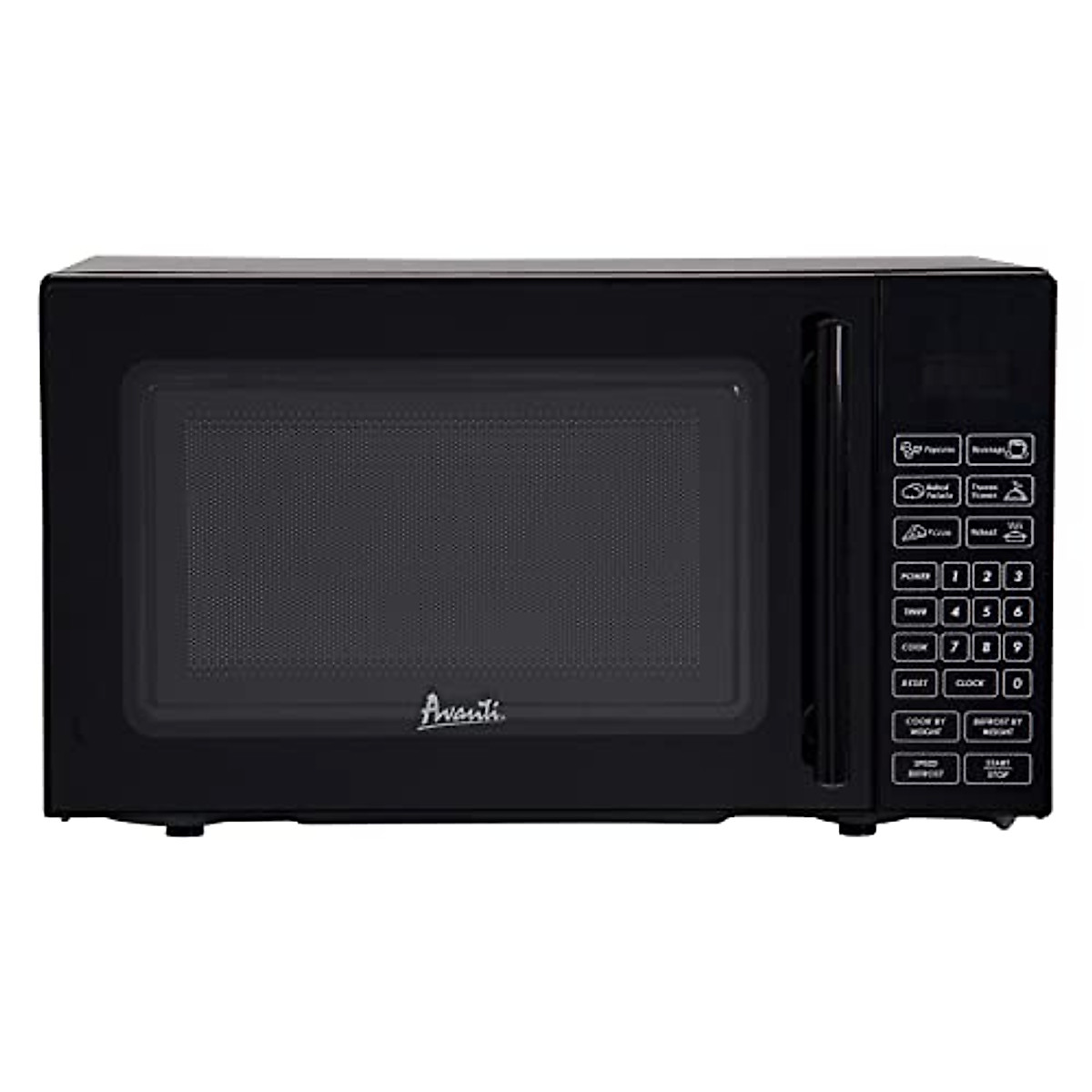 Avanti MT81K1BH Microwave Oven 700-Watts Compact with 6 Pre Cooking Settings, Speed Defrost, Electronic Control Panel and Glass Turntable, Black