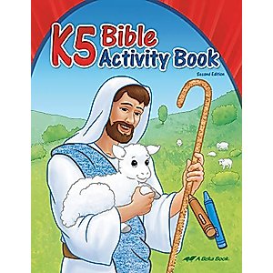 K5 Bible Activity Book - Abeka 5 Year Old Kindergarten Bible Coloring and Activity Book