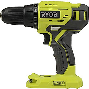 RYOBI ONE+ 18V Cordless 1/2 in. Drill/Driver (Tool Only) P215BN (Renewed)