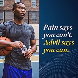 Advil Liqui-Gels minis Pain Reliever and Fever Reducer, Pain Medicine for Adults with Ibuprofen 200mg for Pain Relief - 200 Liquid Filled Capsules