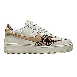 Nike Women's Air Force 1 Shadow Shoes, Sail/Multi-color-sesame-black, 8.5