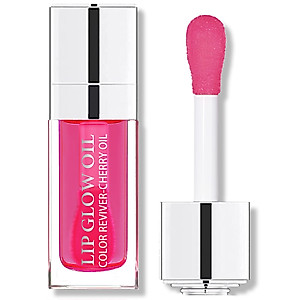 Hydrating Plumping Lip Oil Lip Gloss Lip Balm Lip Care Transparent Toot Lip Oil, Tinted Sheer Color Liquid Lip Oil Moisturizing Lip Oil, Non-Sticky Nourishing Repairing Lip Care Products(RASPBERRY)