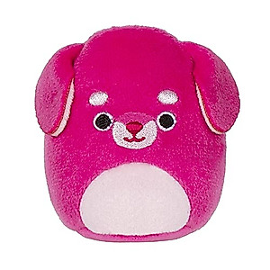 Squishville by Original Squishmallows Perfectly Pink Squad Plush - Six 2-Inch Squishmallows Plush Including Catrine, Della, Lorie, Kaitlyn, Calynda, and 1 Surprise - Toys for Kids