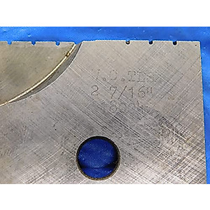 1PC Waukesha 2 7/16" O.D. 18004 HSS Spade Drill Insert INDEXABLE W. C. Tools - MB3732LVR