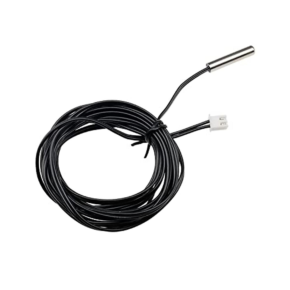 diymore 10K Temperature Sensor Probe 10K 2Meter Temperature Probe,3PCS Stainless Steel 3950 NTC Waterproof Temp Sensor Probe, Digital Temperature Transmitter Extension Cable