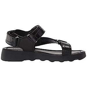 Aerosoles Women's Wave Sport Sandal, Black Croco, 8